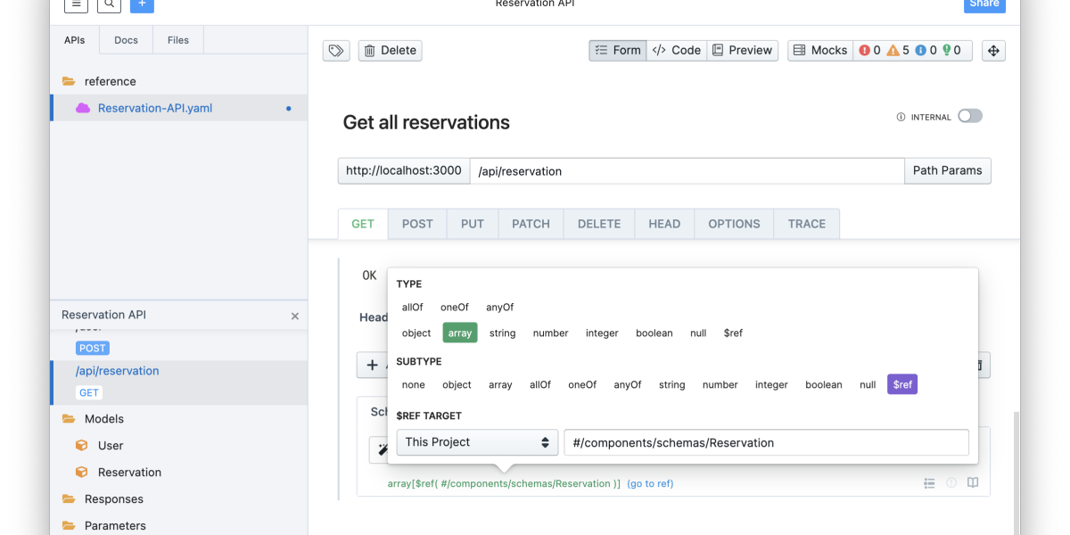 Defining and fine tuning an API in Laravel with the Stoplight Platform